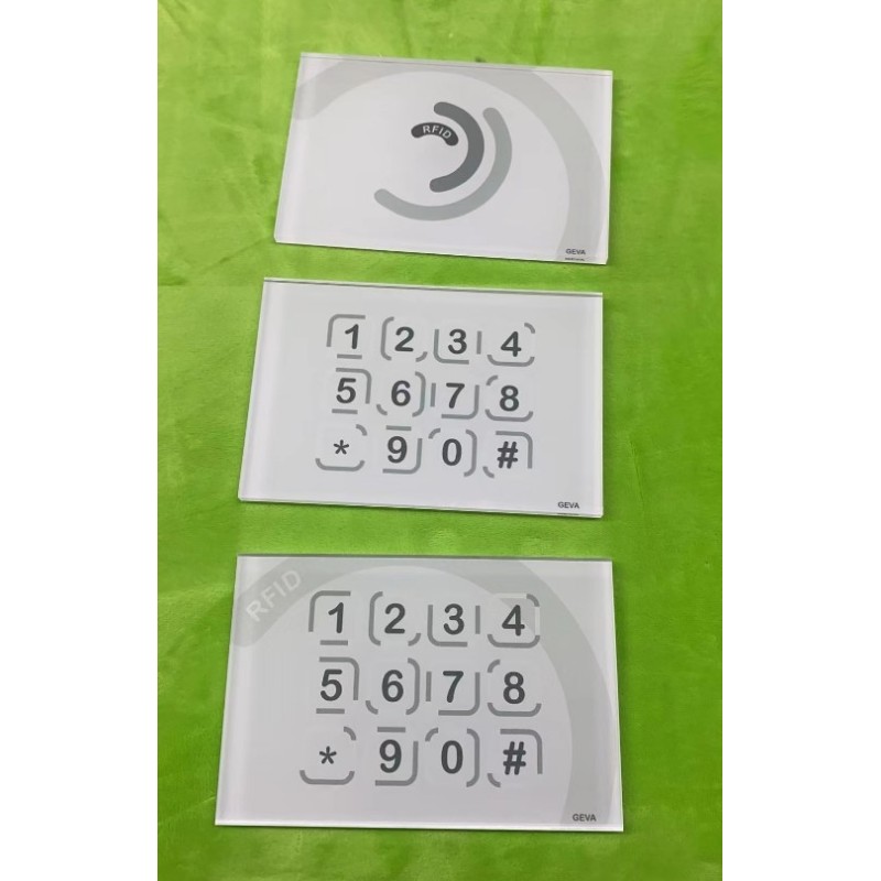 Tastiera Touch Rfid In Vetro Modbus Lorawan Eu433